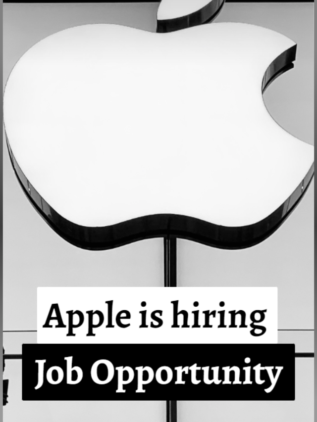 Apple Recruitment 2023 Off Campus | Job4freshers