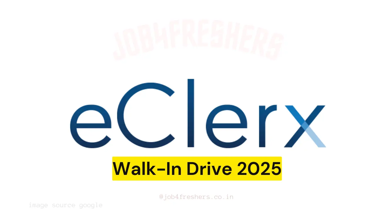 eClerx Walk-in Drive for Freshers | Financial Analyst | Job4freshers
