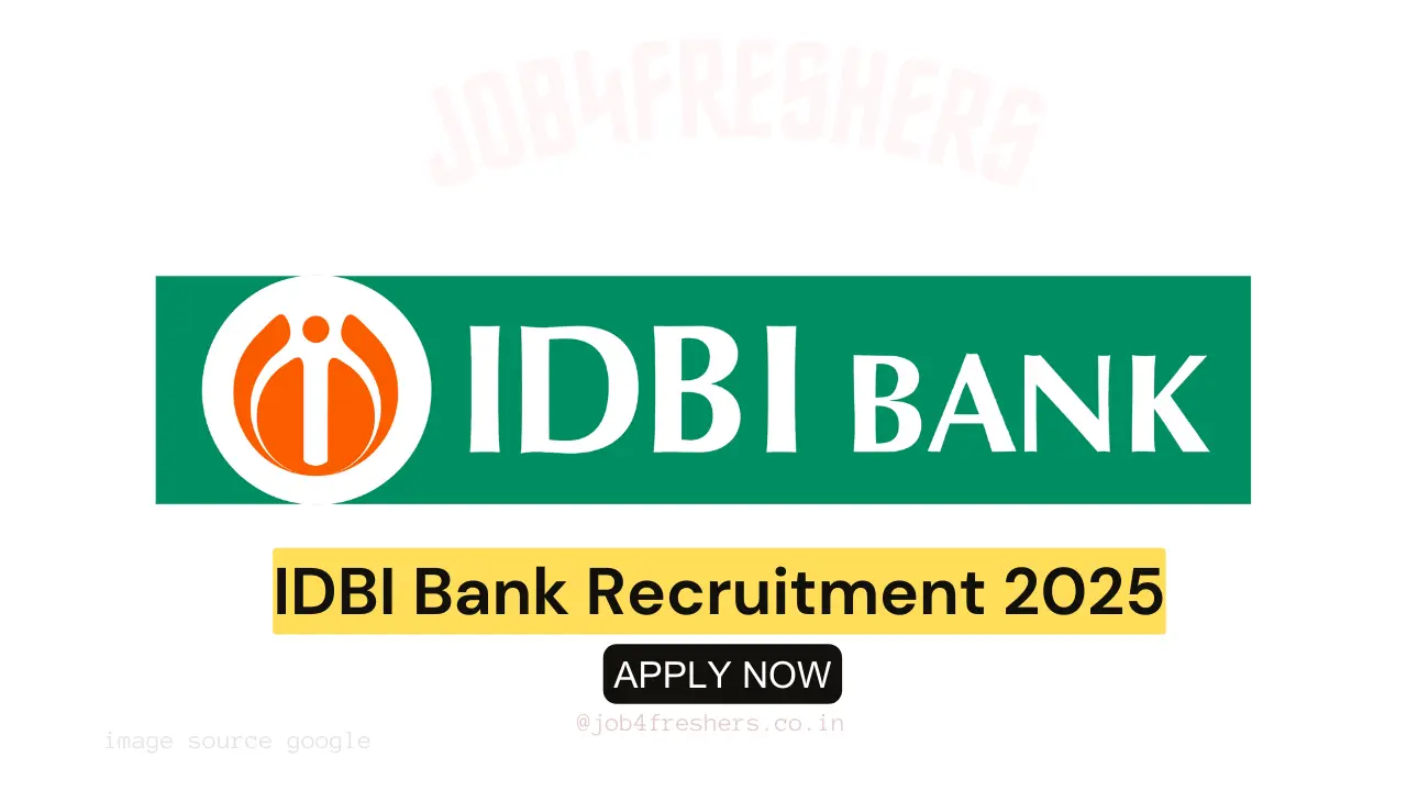 IDBI Bank SO Recruitment 2025 Notification Out! 119 Vacancies Apply Now ...