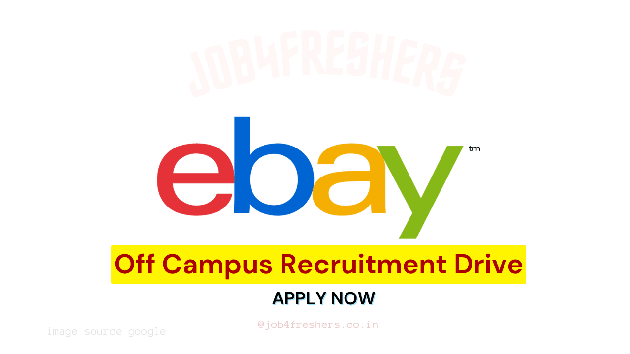 eBay Software Development Engineer Off Campus Hiring | Job4freshers