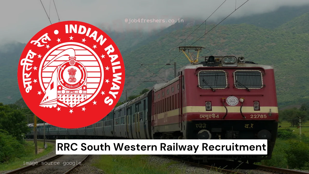 RRC South Western Railway Recruitment 2025 | Apprentice | 10th Pass ...