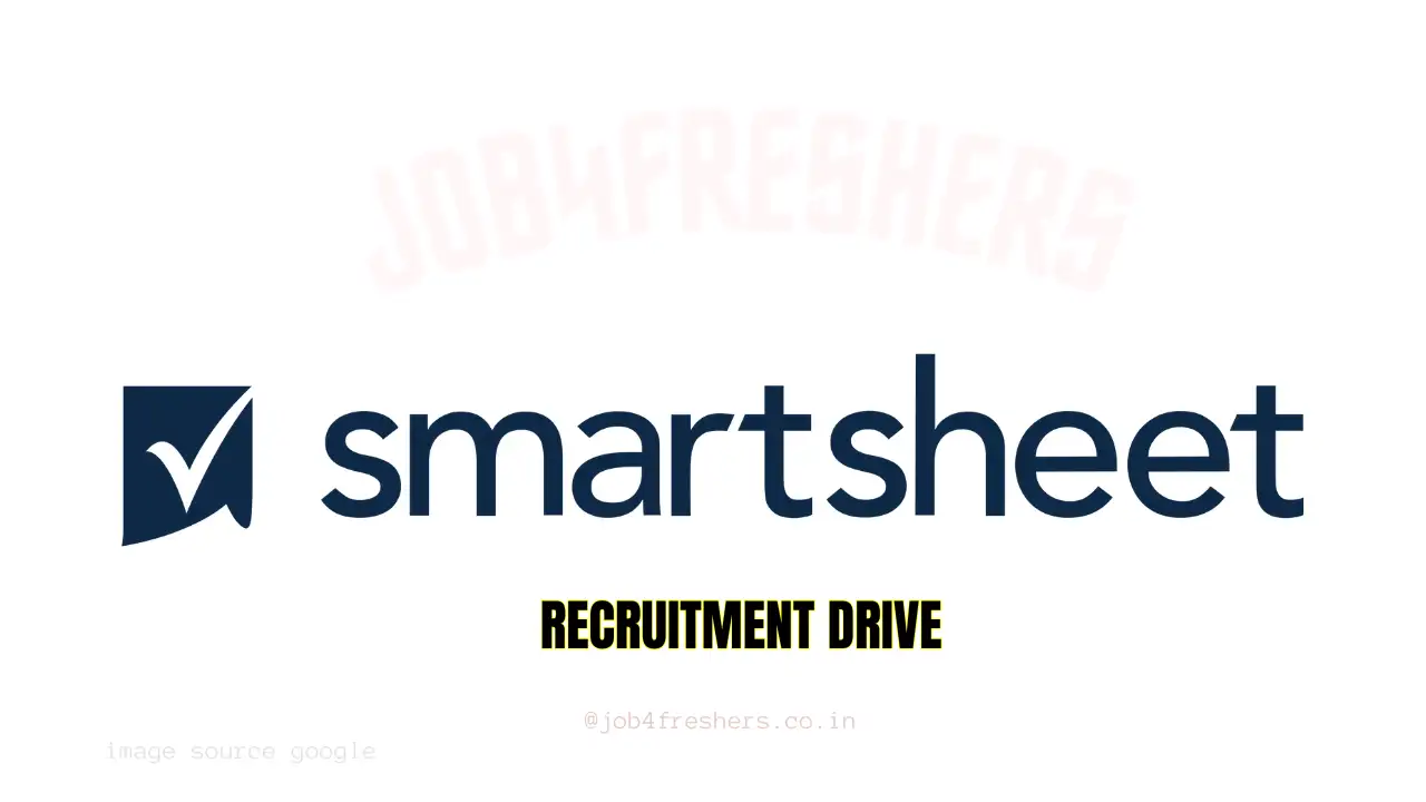 Smartsheet Software Engineer Hiring in Bangalore location | Job4freshers