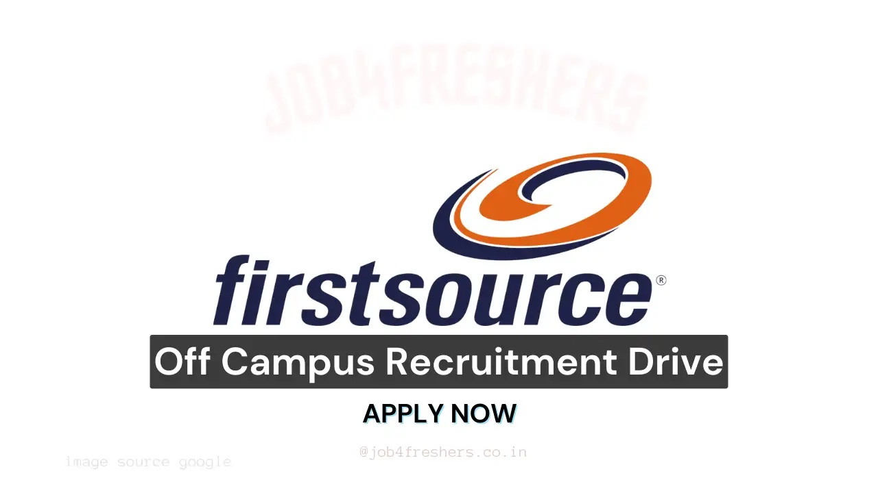 Firstsource Customer Service Associate Off Campus Hiring | Bangalore ...