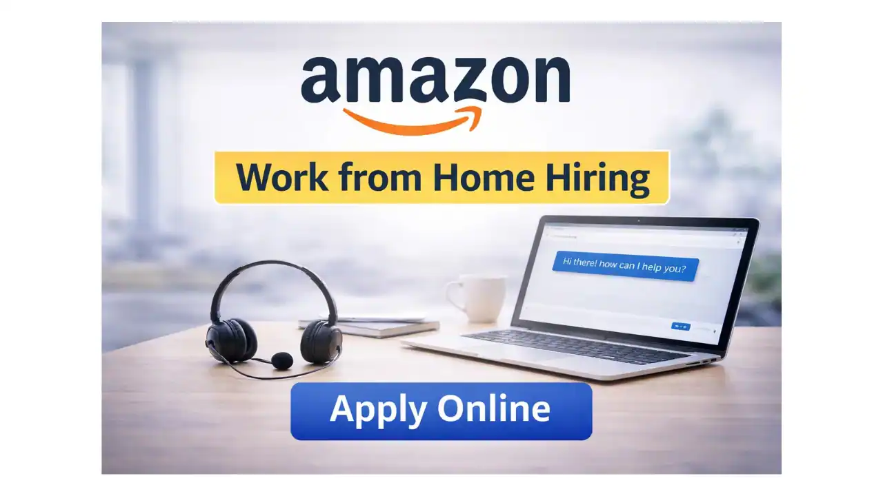 Amazon Work From Home Hiring 2026- HR Live Support Associate | Job4freshers