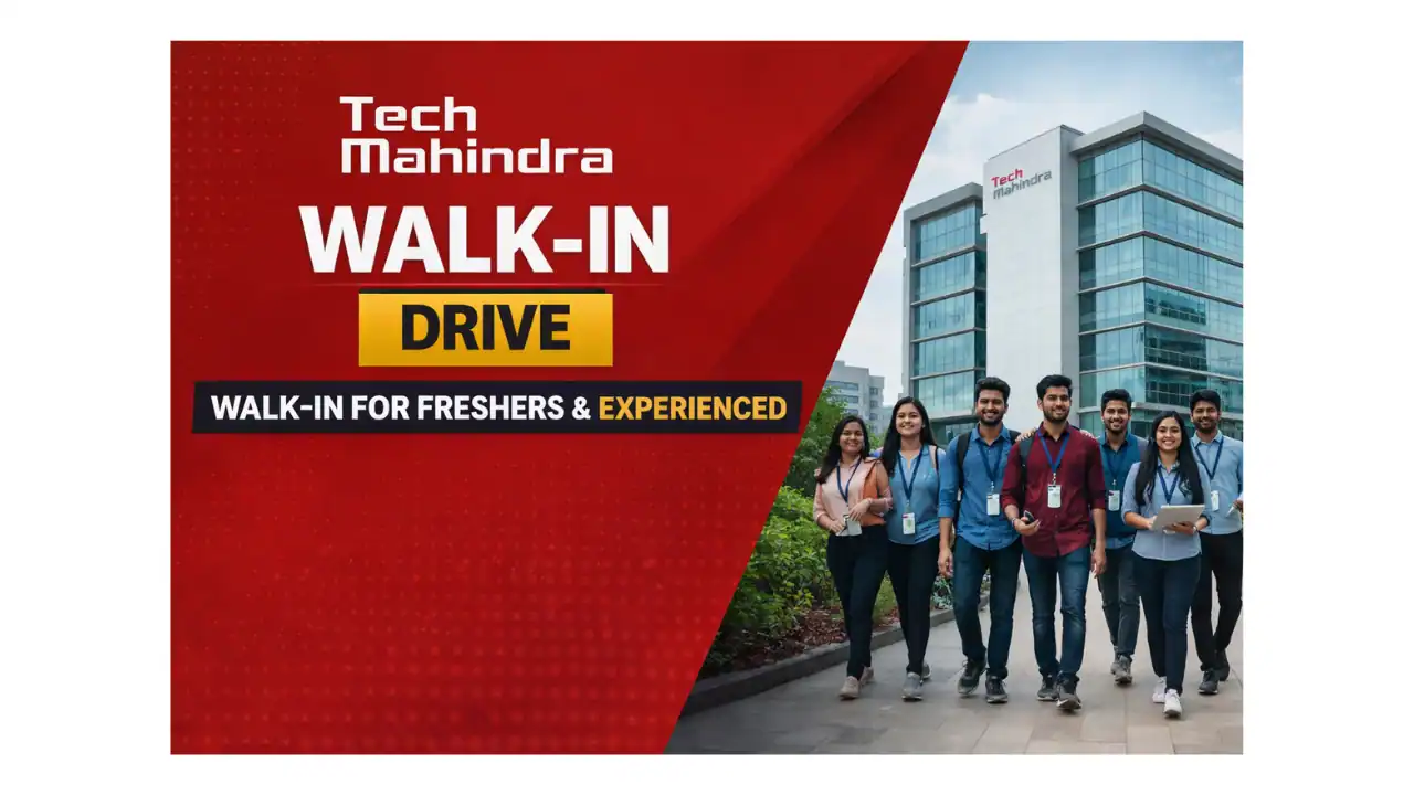 Tech Mahindra Walk-in Drive - Mapping Operations | Bachelor's Degree ...