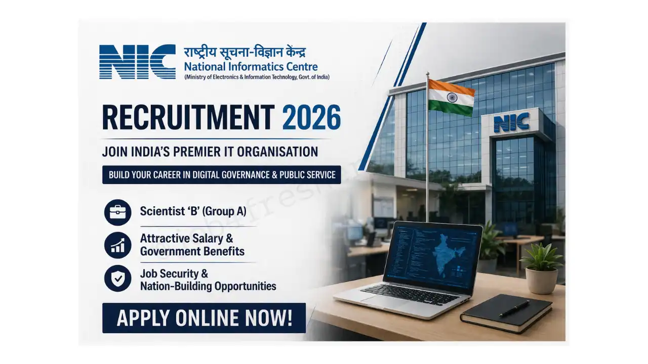 NIC Recruitment 2026 for 243 Scientist B posts | Salary up to Rs. 1 ...