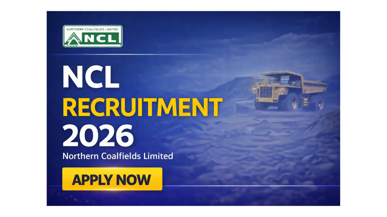 NCL Recruitment 2026: 577 Trainee, Paramedical Staff and Overseer Posts ...