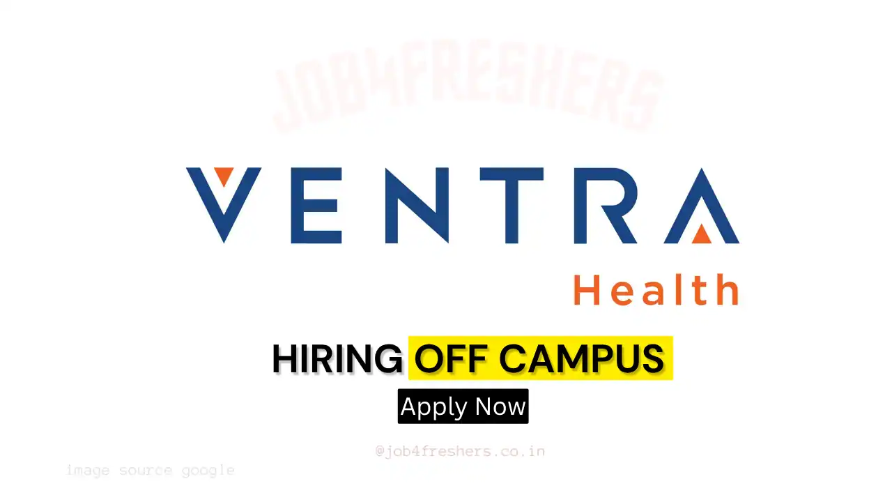 Ventra is Hiring Fresh Graduates or Final Year Student (BE/ BTech/ BCA ...