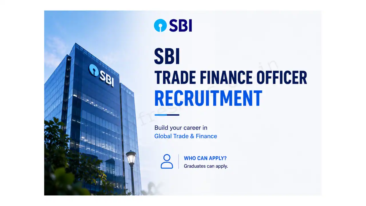 SBI Trade Finance Officer Recruitment Notification Out for 100 Posts ...